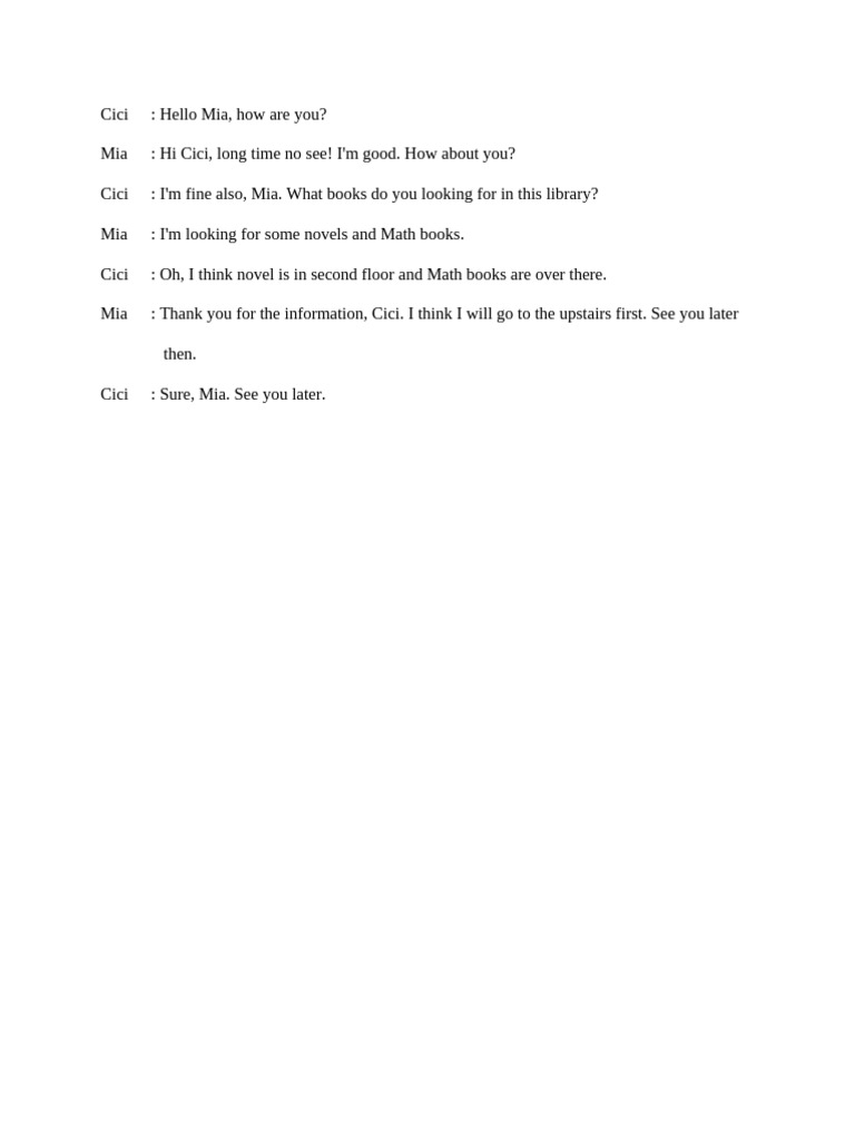 Dialog Kelas 7i Yang Benar | PDF