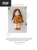 Masha Pattern | PDF | Crochet | Knitting