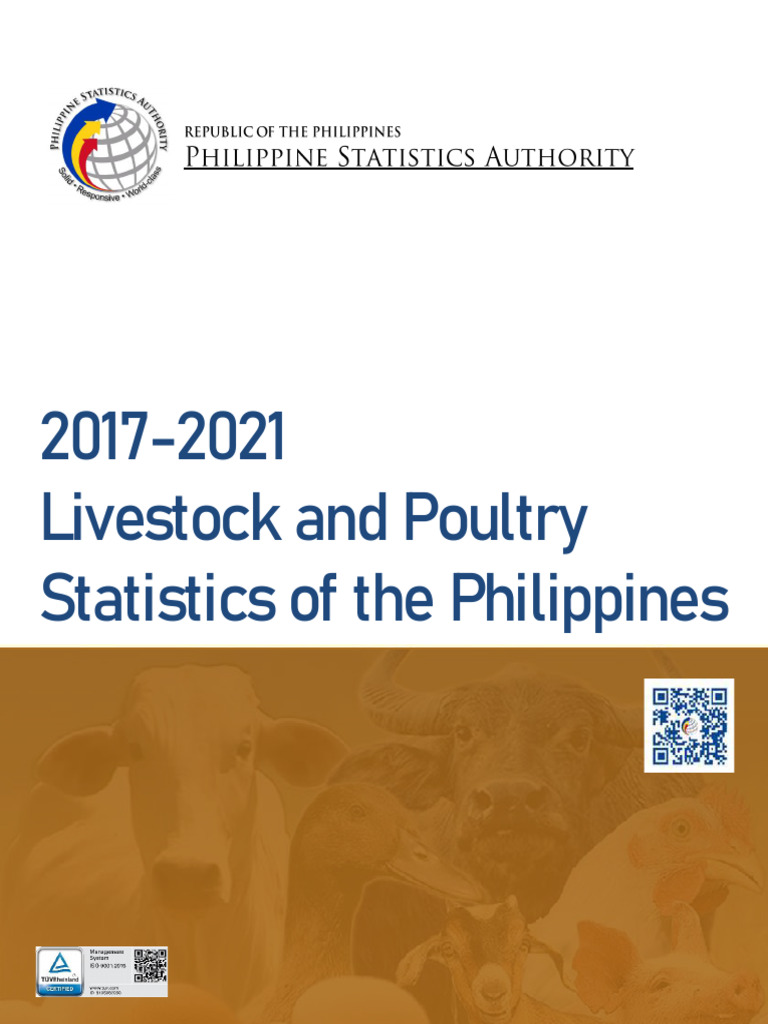 L&P Stat of The Phil - 2017-2021-Signed | PDF | Livestock | Poultry