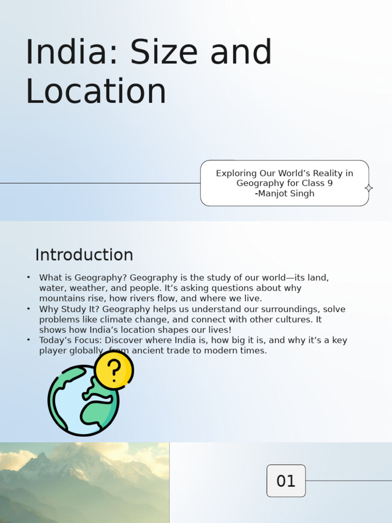 India's Geographic Significance Explained | PDF | Indian Ocean | Geography
