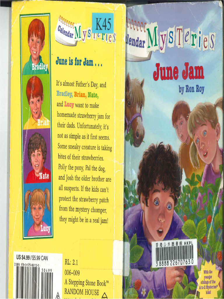 June Jam by Ron Roy - Soft | PDF