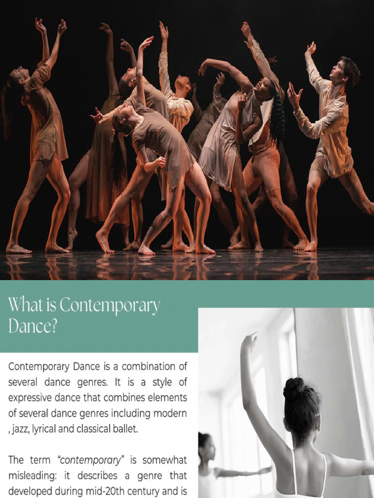 Development of Contemporary Dance | PDF | Dances