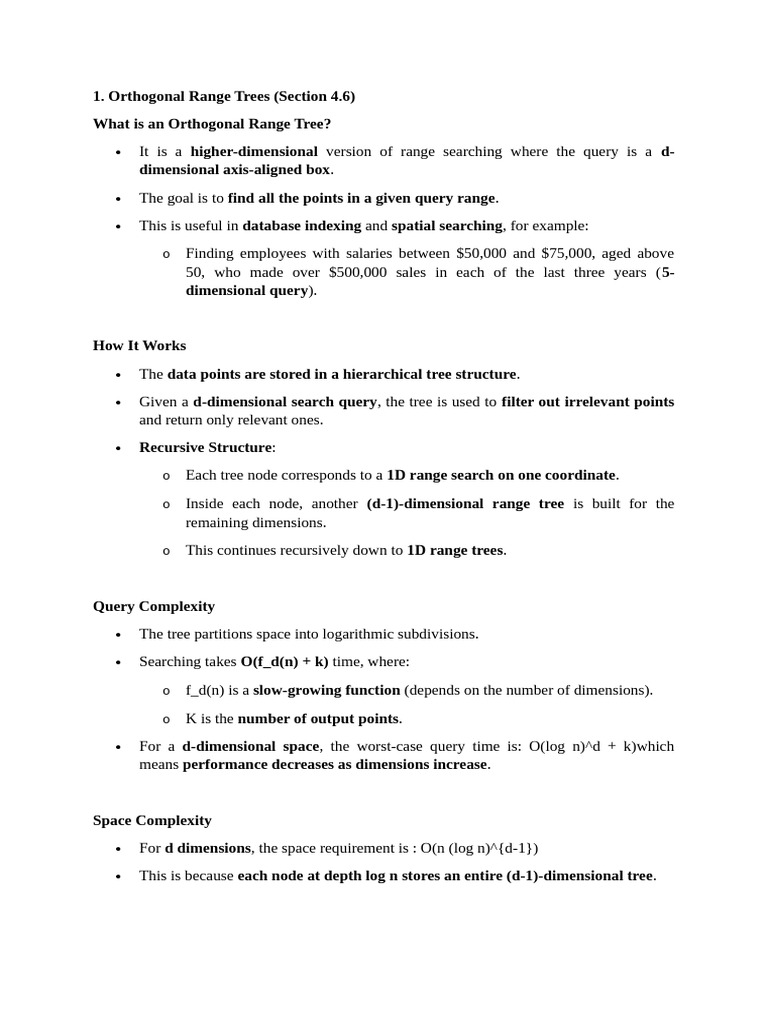 Range Counting Semi Group Model | PDF | Dimension | Applied Mathematics