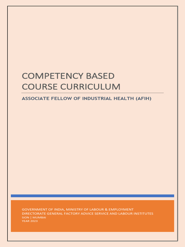 Final New Syllabus 2023 31.01.2023 | PDF | Occupational Safety And ...