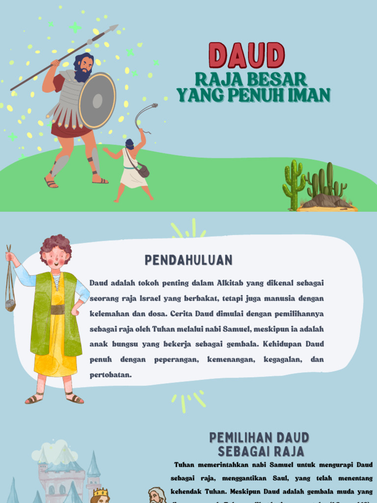 Daud Raja Yang Penuh Iman | PDF