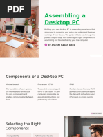 Introduction To PC Assembly and Disassembly | PDF | Personal Computers | Computer Data Storage
