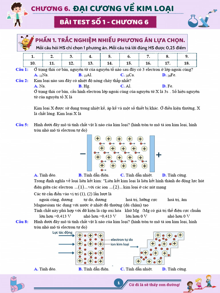 BÀI TEST SỐ 1 | PDF
