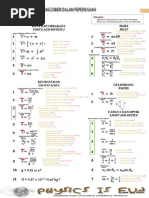Senarai Formula Fizik SPM | PDF