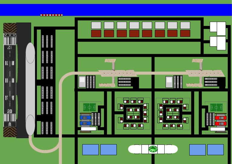 Midori City Map (Plains) A3 Paper x4 (1:1340 Scale) 2 | PDF