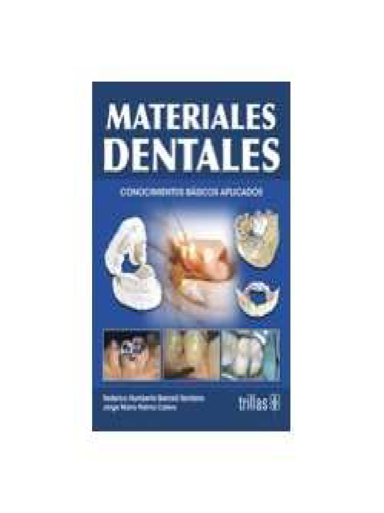 Materiales Dentales Barcelo 5a Edicion | PDF