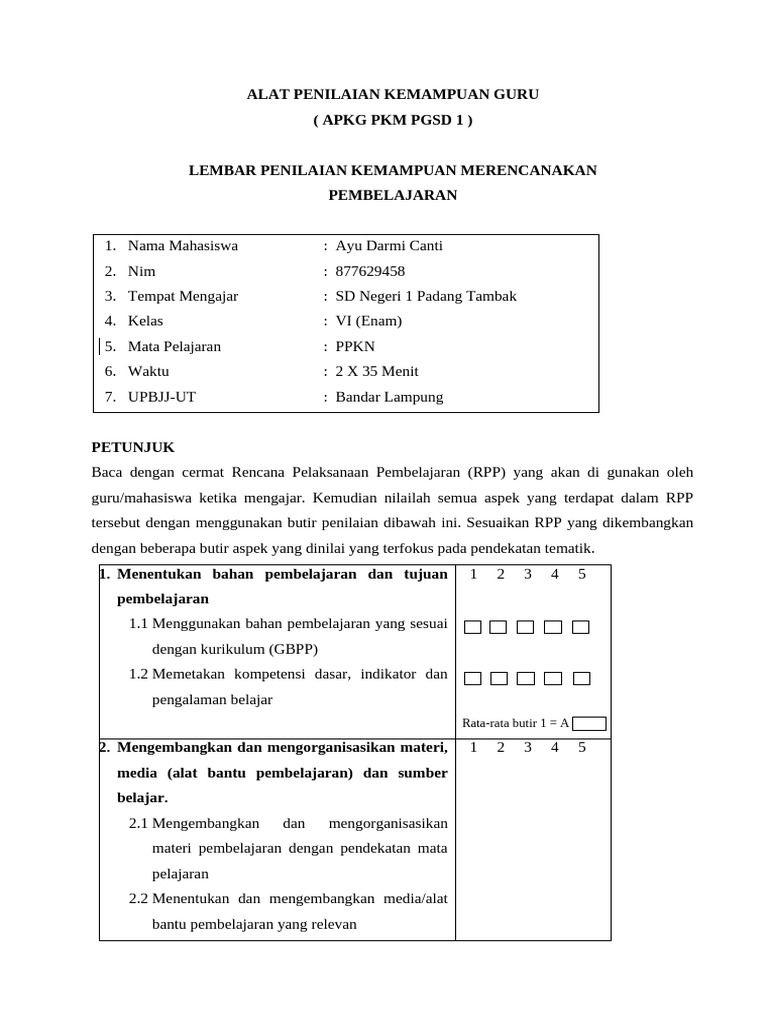 Tugas 2 Pembelajaran Terpadu Apkg 1 Dan 2 | PDF