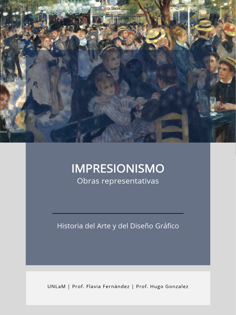 Impresionismo Imagenes 2 | PDF | Impresionismo | Arte Moderno