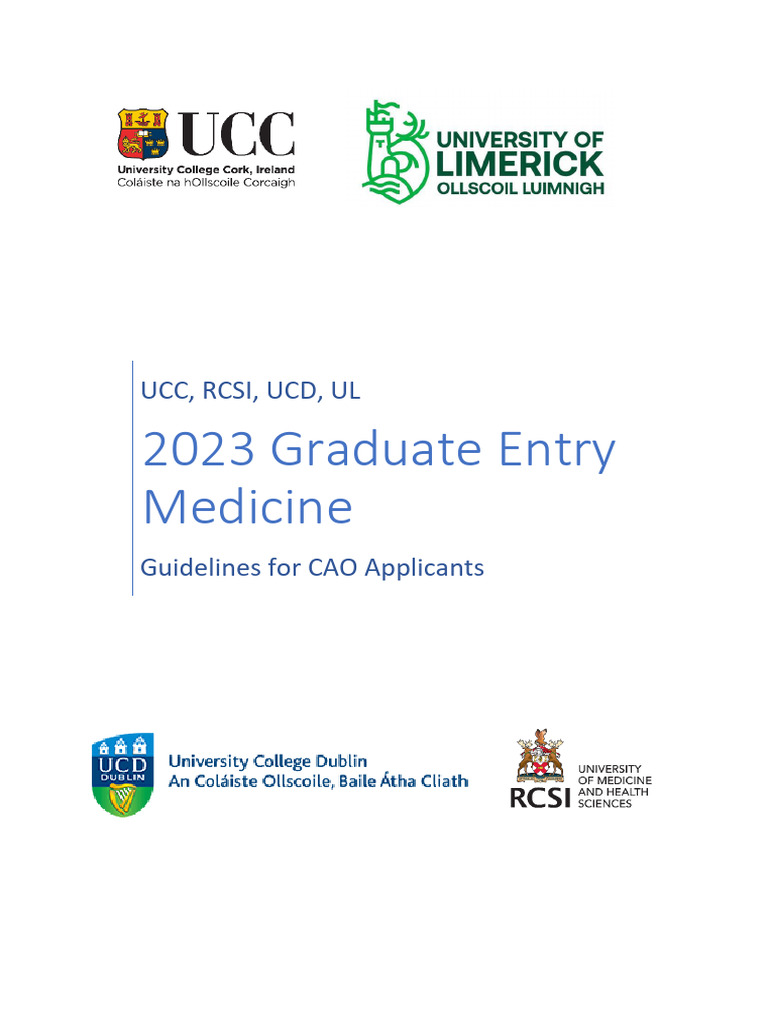 2023 GEM Guidelines for CAO Applicants | PDF | Academic Degree | Educational Stages