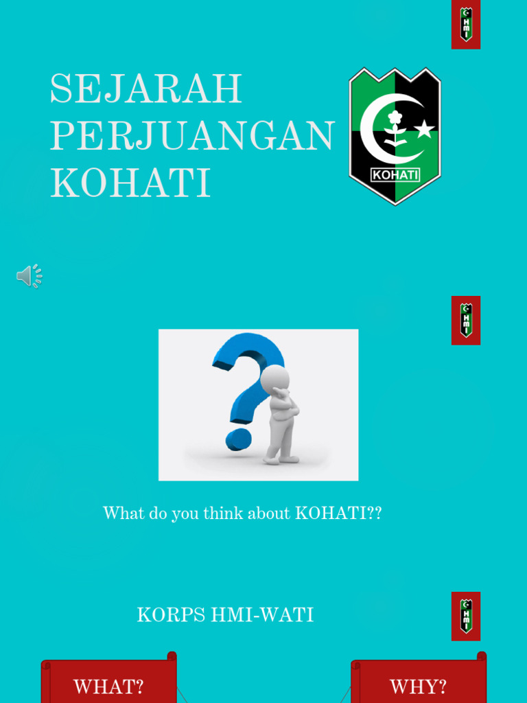 SEJARAH PERJUANGAN KOHATI - PPTX - 20250503 - 084146 - 0000 | PDF