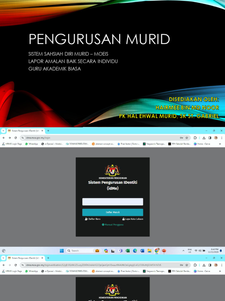 Modul Sistem Sahsiah Diri Murid Guru Individu Amalan Baik | PDF