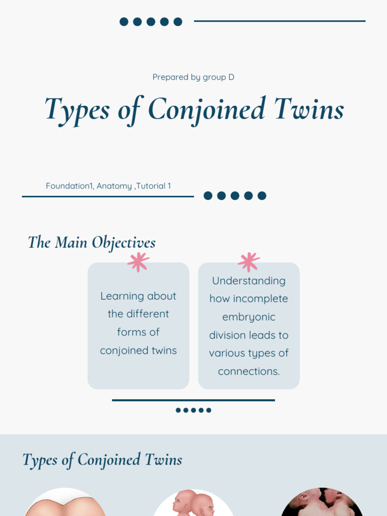 Types of Conjoined Twins | PDF