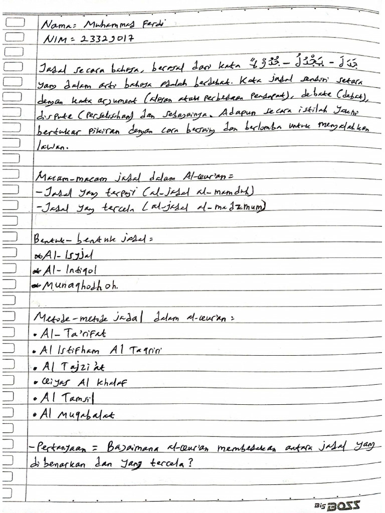 Muhammad Ferdi (23329017) Tugas Respon Paper 9 | PDF