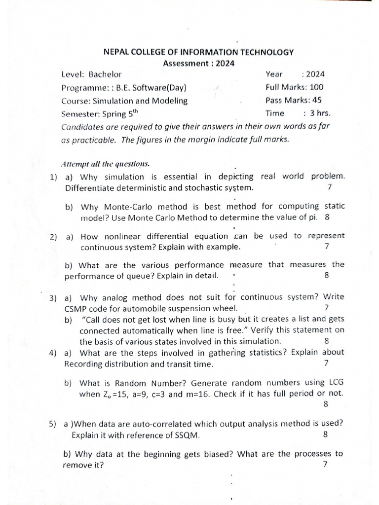 V NCIT Assessment | PDF
