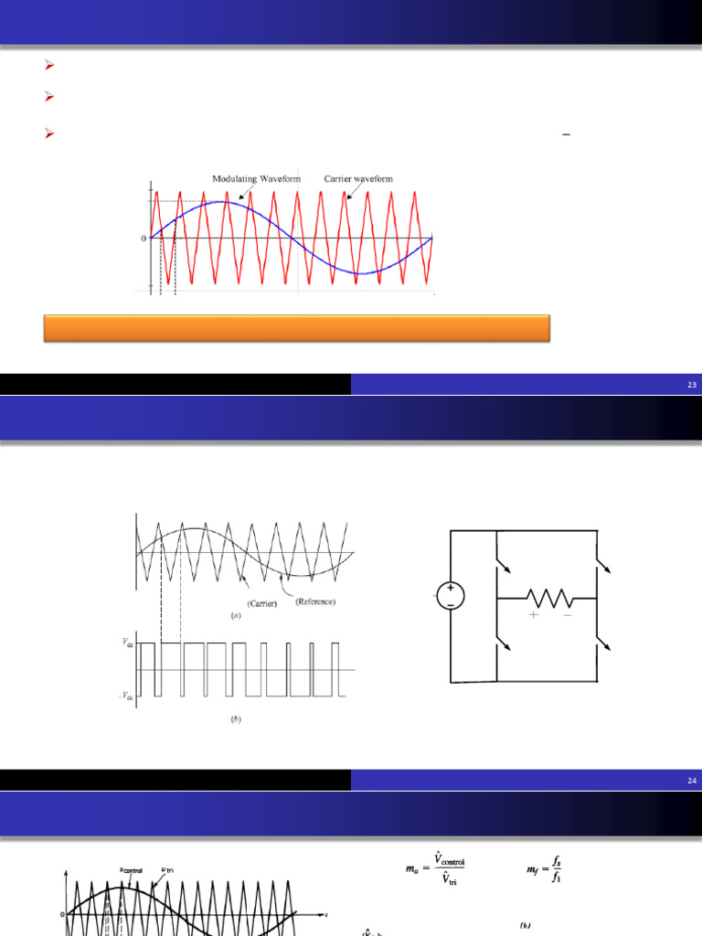 Inverter Wave Modualation | PDF | Modulation | Power Inverter