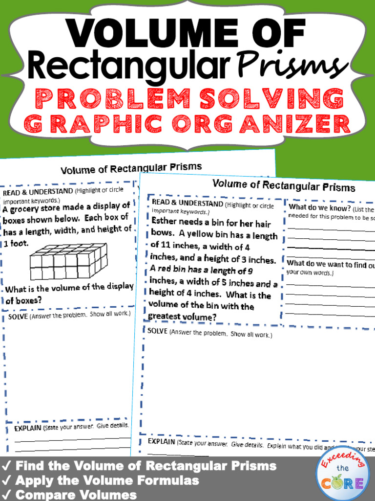 Problem Solving: Rectangular | PDF | Volume