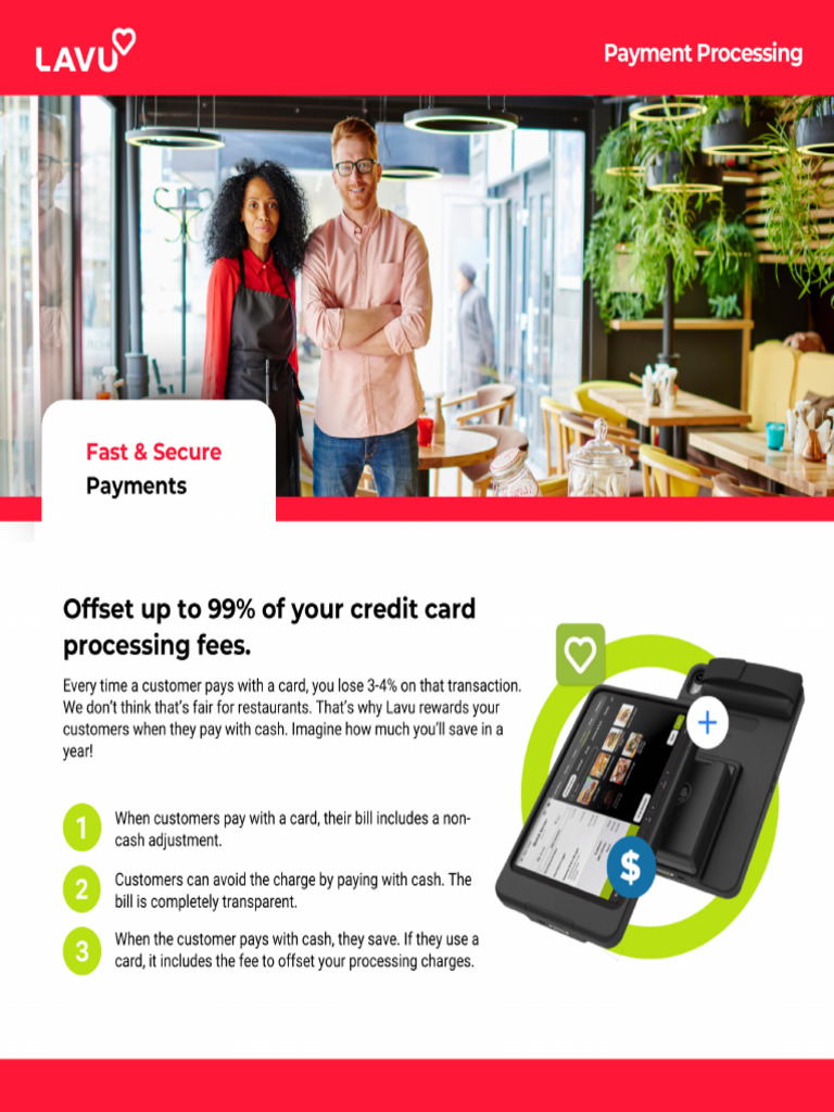 Lavu Payments Flyer | PDF
