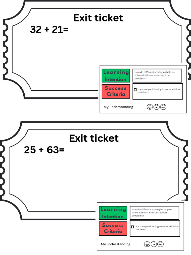 Exit Ticket | PDF