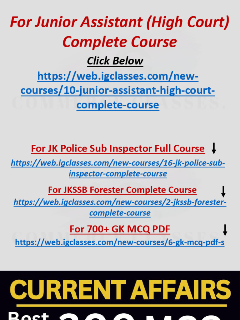 Current Affairs 2024 Best 300 MCQ Part 1 Jan To Dec 2024 Most Important by Ishaan Gupta | PDF