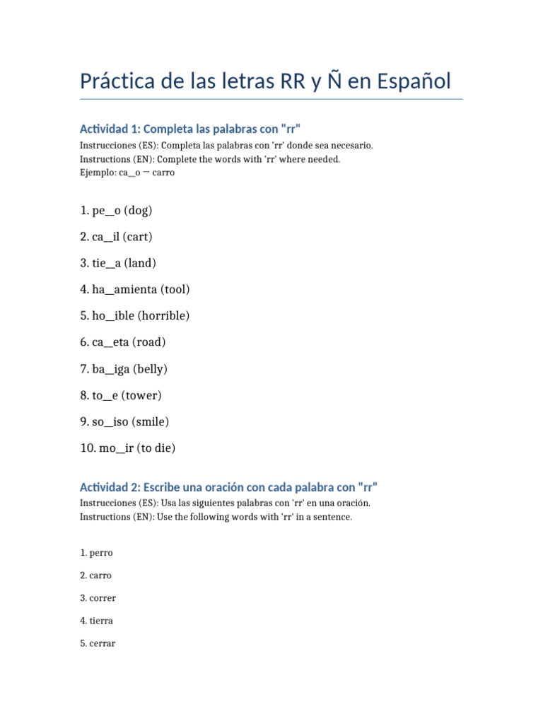 Practica_RR_y_N_en_Espanol | PDF