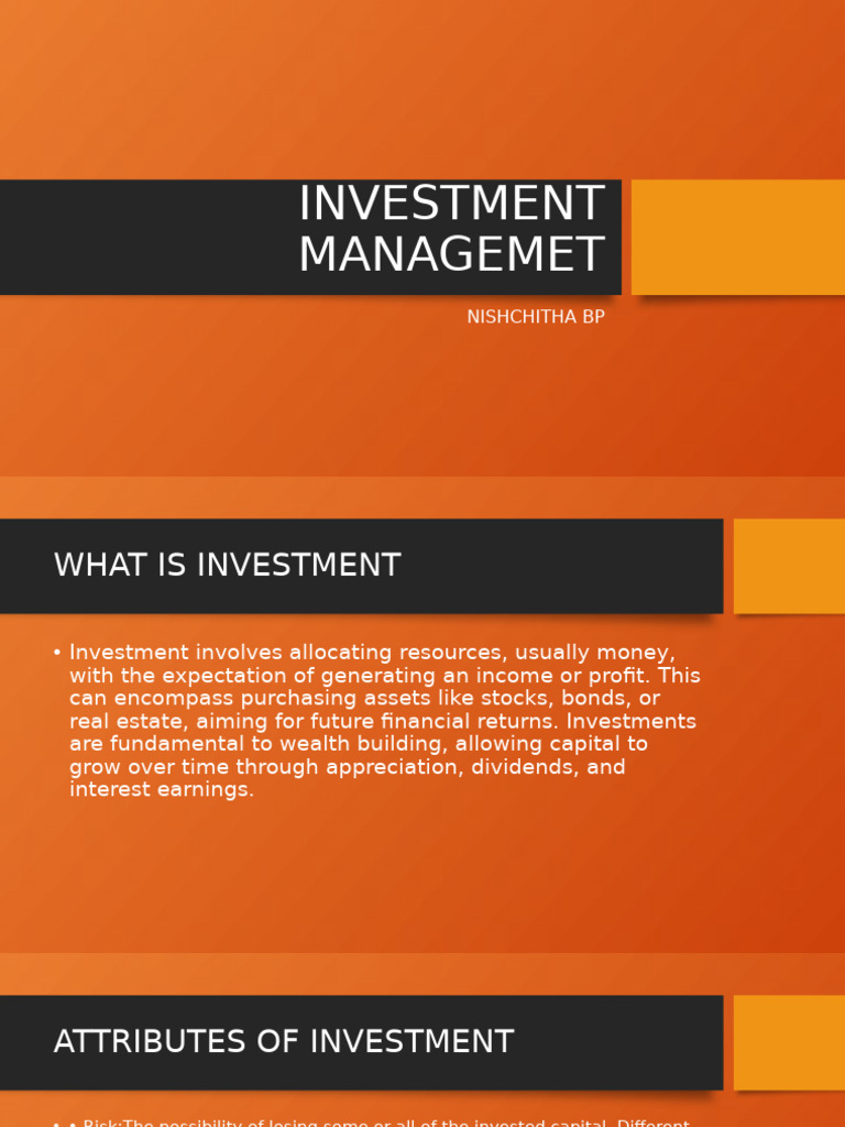 Investment Basics and Analysis Guide | PDF | Market Trend | Investing