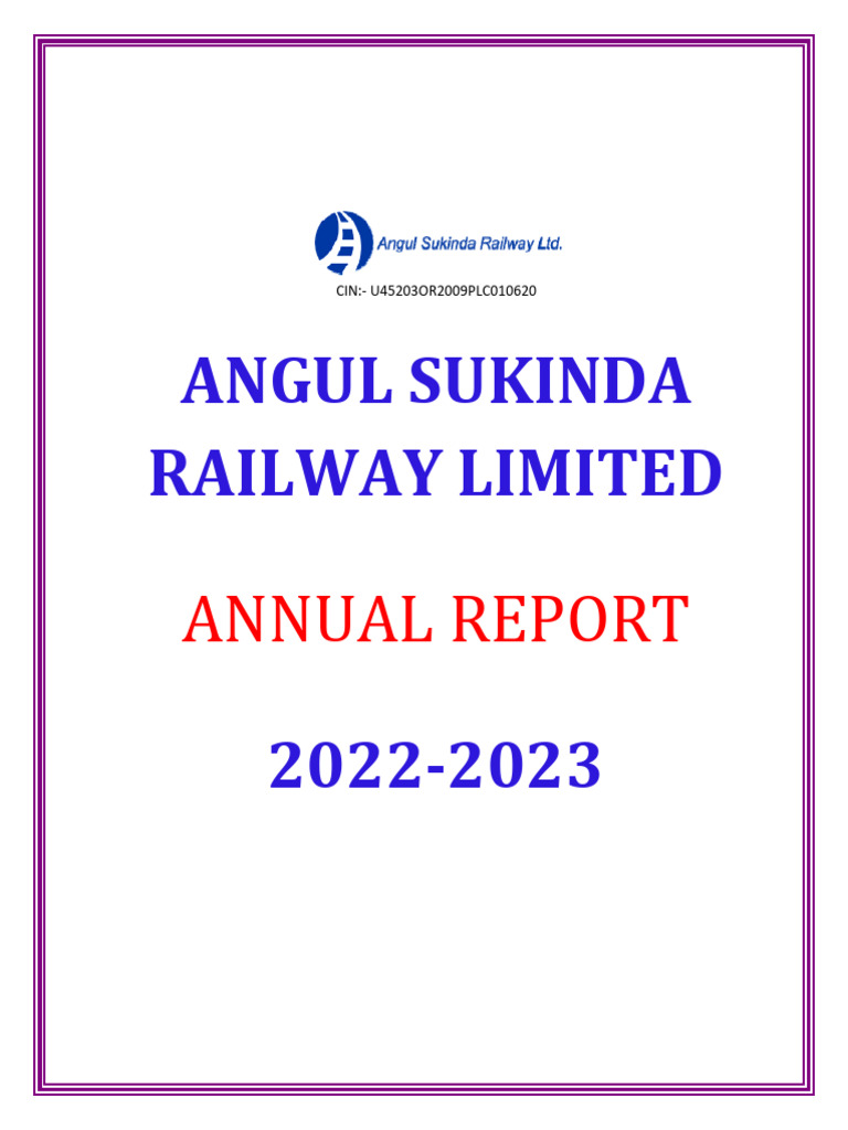 09 Asrl Annual Report 2022 23 | PDF | Expense | Internal Control
