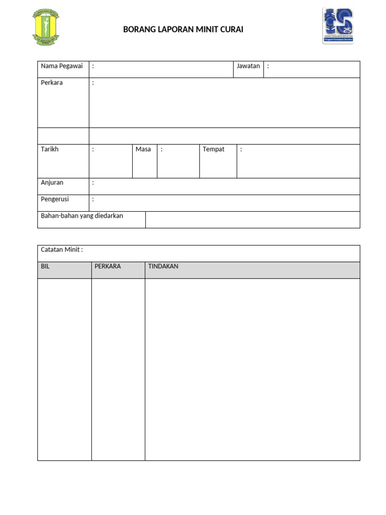 Templet Minit Curai SK1SL | PDF