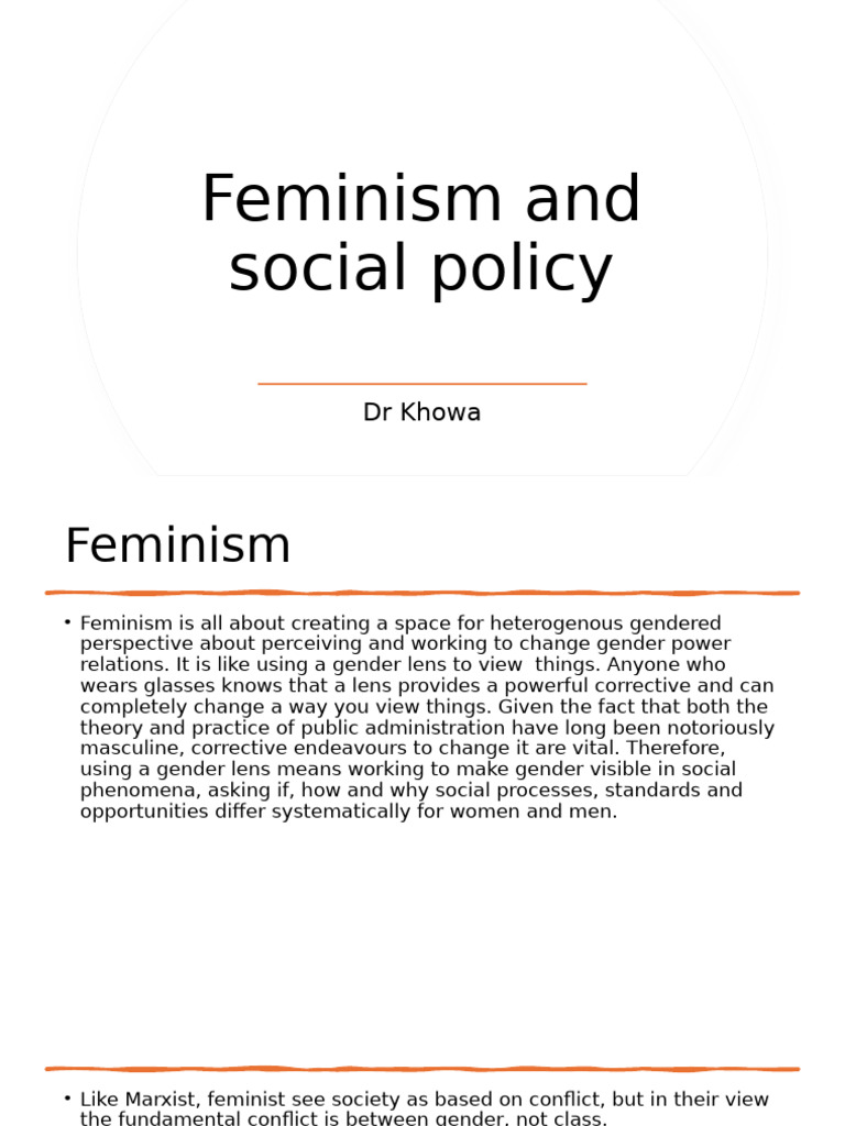 Feminism Theory Unit 3 Part 3-1 | PDF | Gender Studies | Feminism