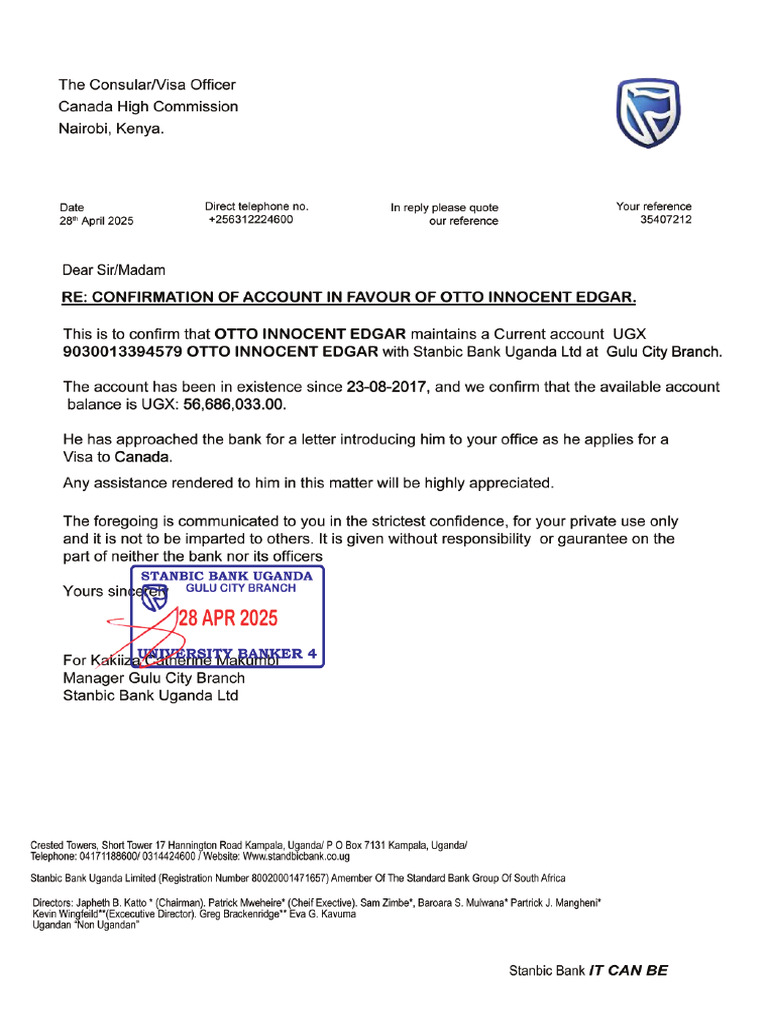 OTTO INNOCENT EDGAR STANBIC Cover Letter_merge_compressed_merge_compressed (1) | PDF