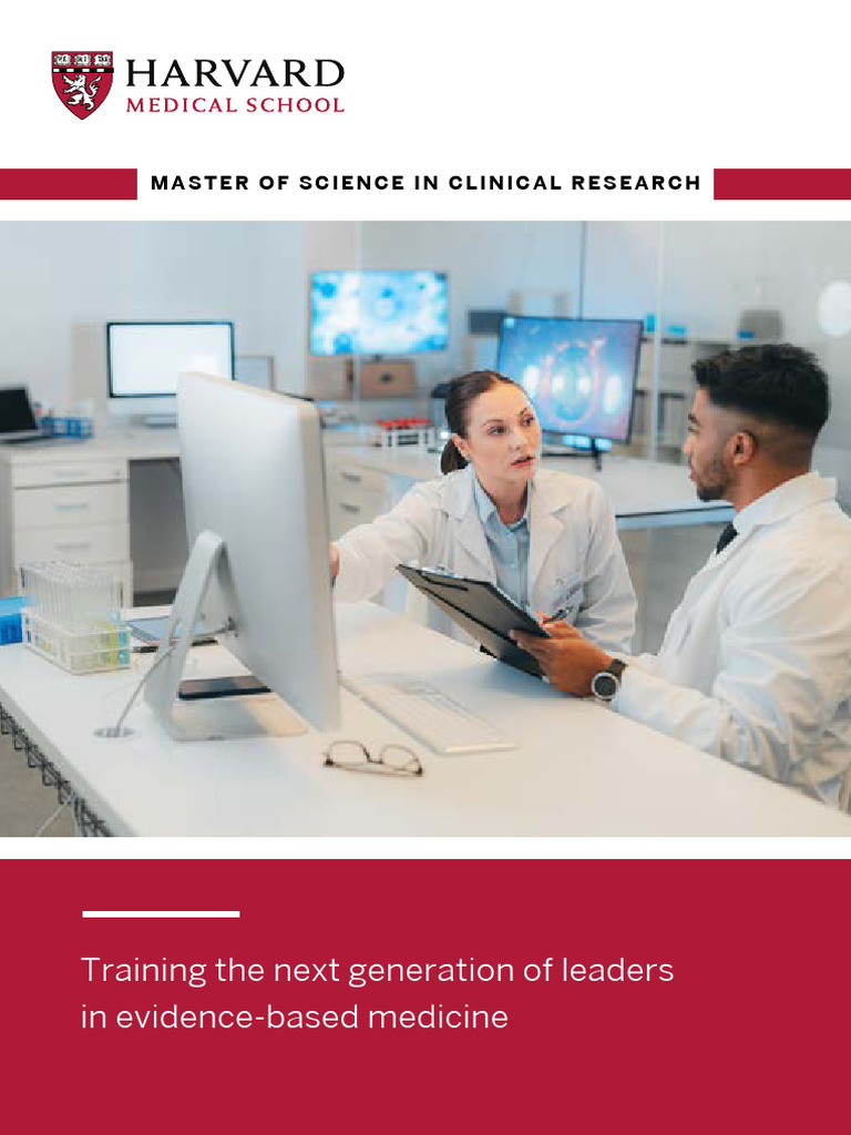 Harvard MS in Clinical Research Overview | PDF | Evidence Based ...