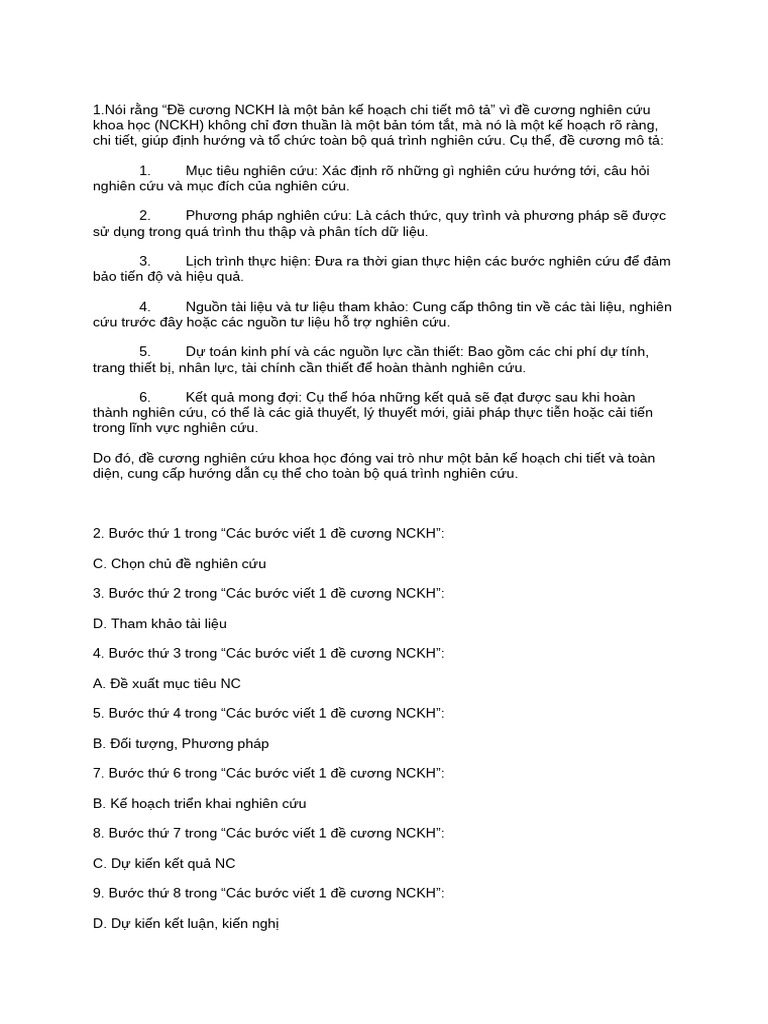 NCKH | PDF