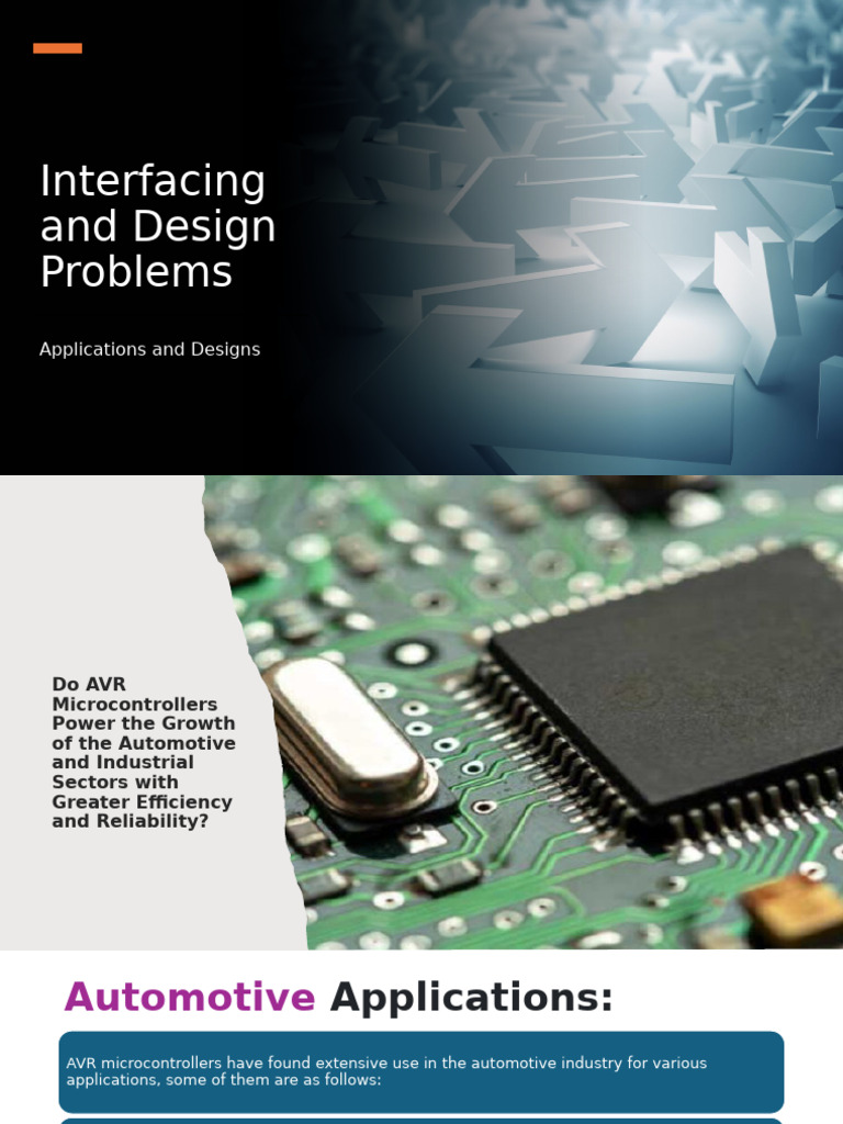 Interfacing and Design Problems | PDF | Automation | Computing