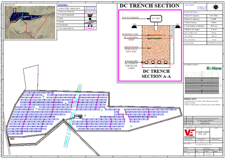 r2 - Vepl Ce Doc 17 (B) - DC Cable Routing Layout | PDF | Navigation ...