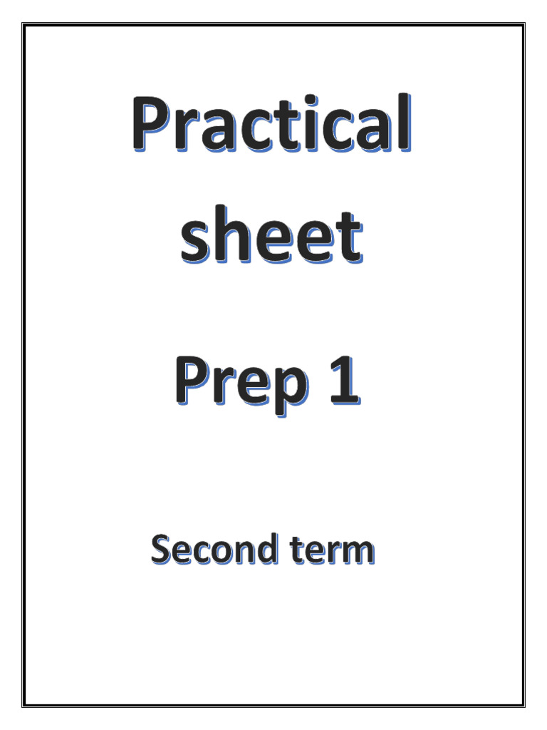Practical Prep 1 | PDF