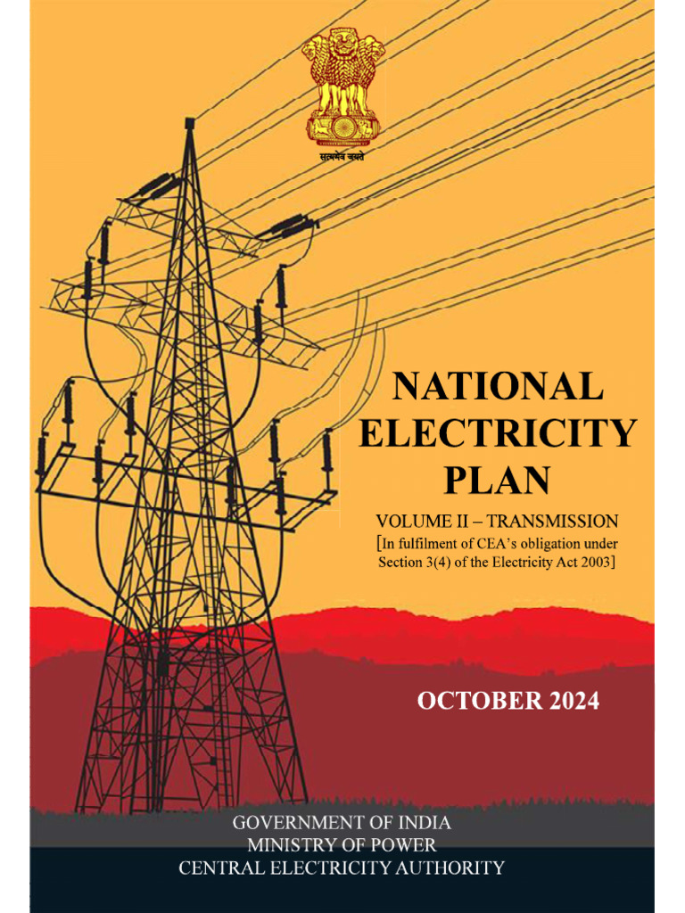 National Electricity Plan Overview | PDF | Electric Power Transmission ...