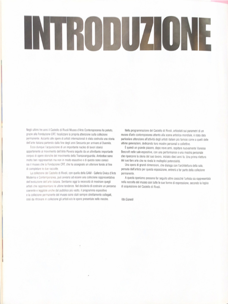 Vanessa Beecroft | PDF