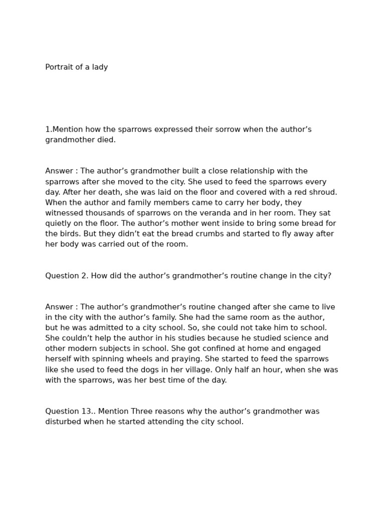 Class 11th English question answers | PDF