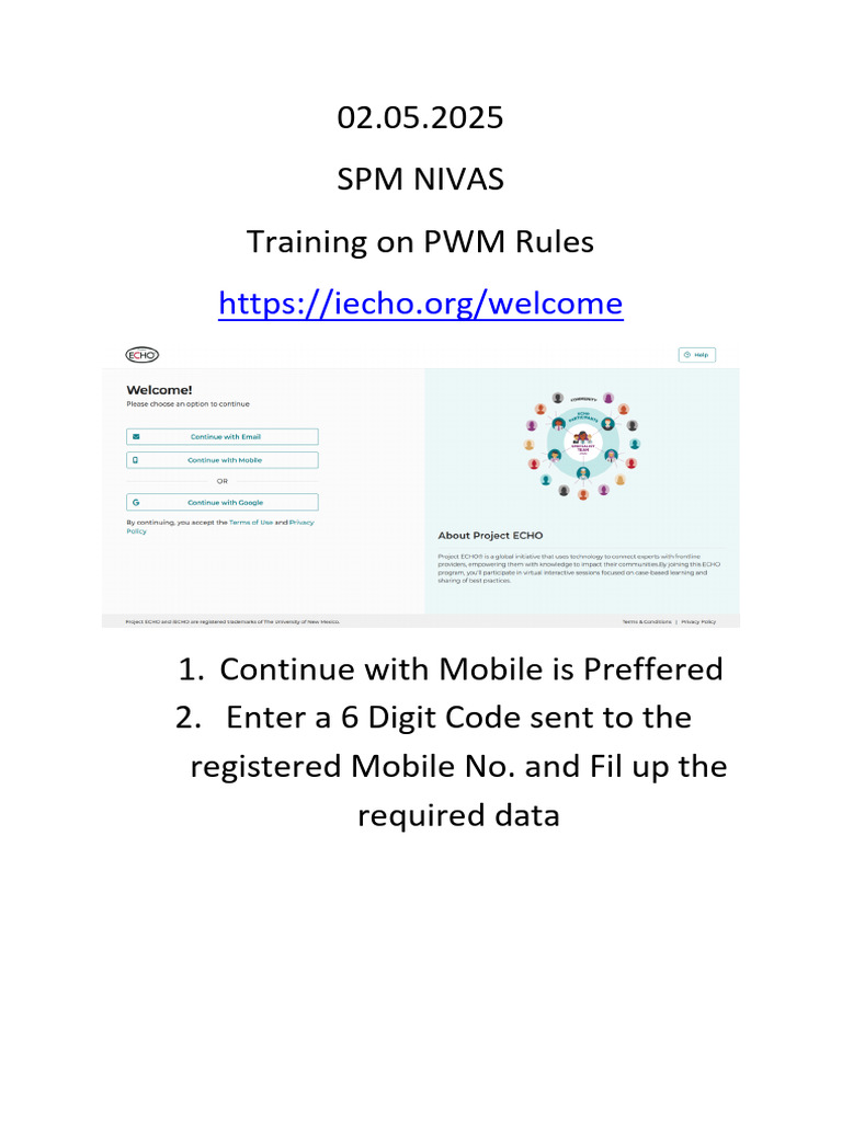 SPM Nivas Training 02.05.2025 | PDF