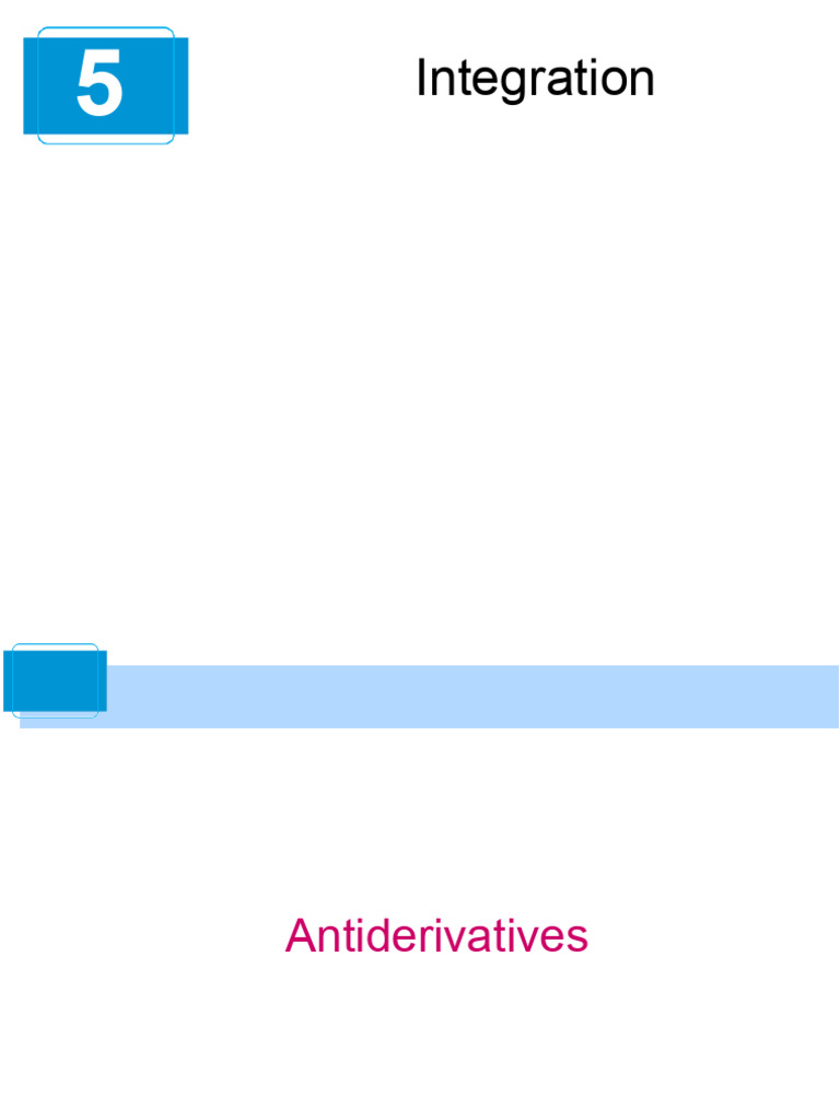 Lecture 5 Integration | PDF | Integral | Function (Mathematics)