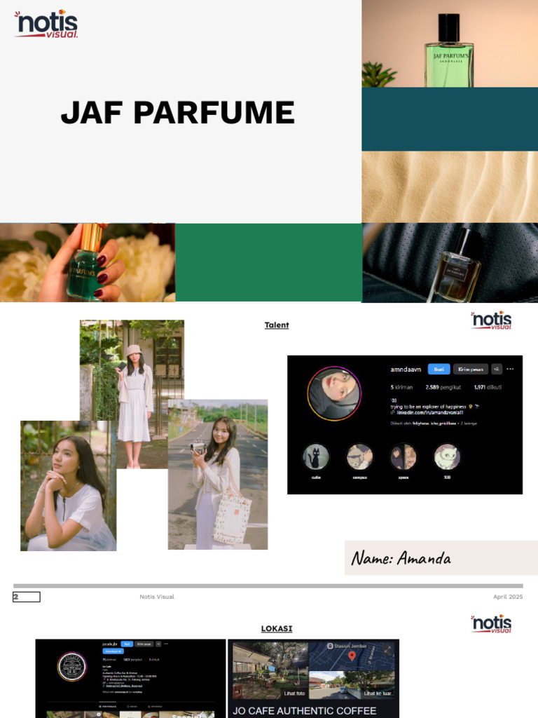 Moodboard Jaf Parfume | PDF