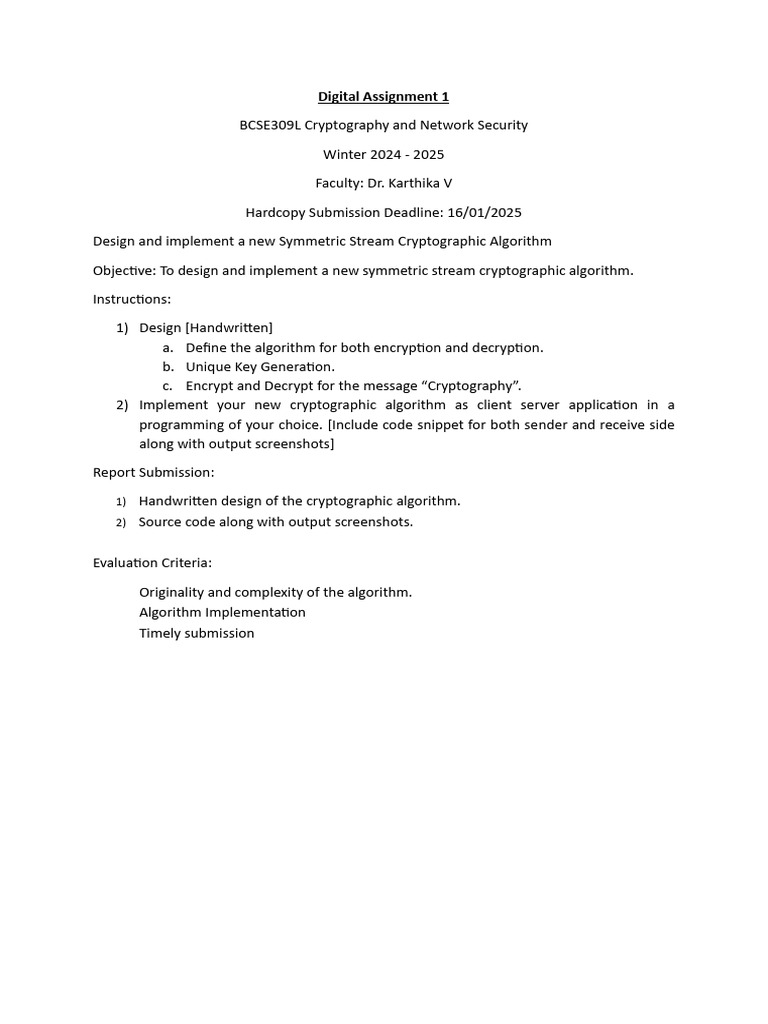 Digital Assignement 1 | PDF