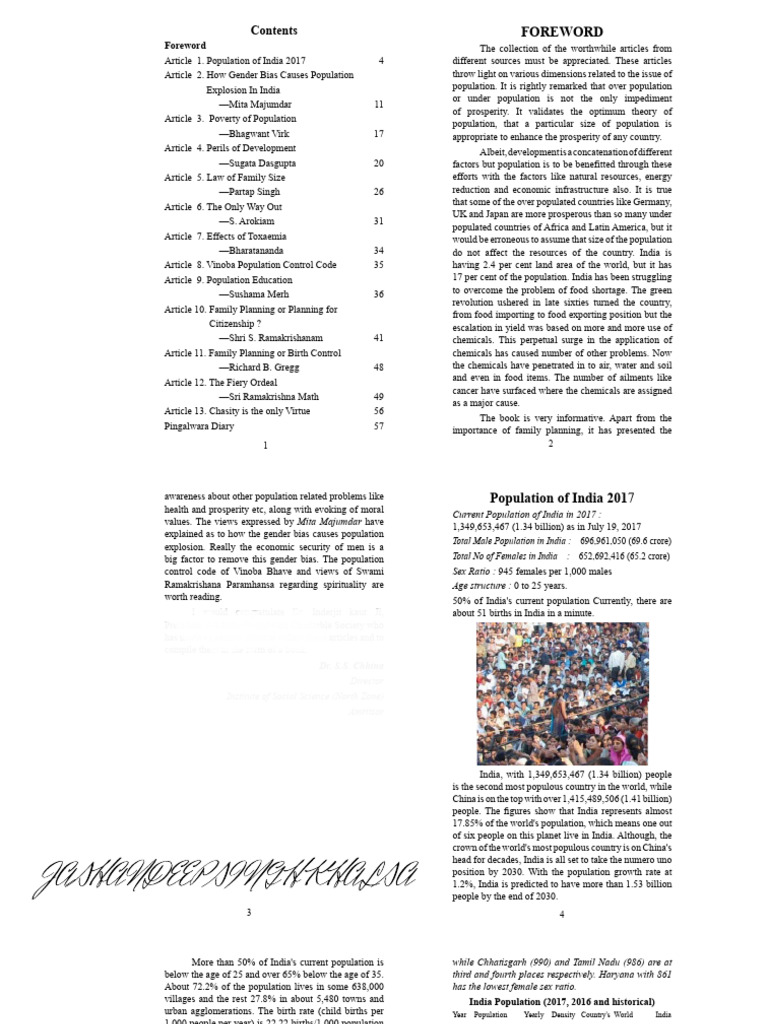 Population Education Jashan & Inderjeet | PDF | Poverty | Poverty & Homelessness