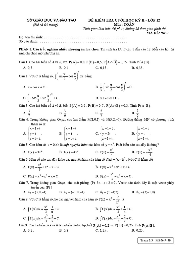 De-Kiem-Tra-Cuoi-Hoc-Ky-2-Toan-12-Nam-2024-2025-So-Gddt-Binh-Duong de | PDF