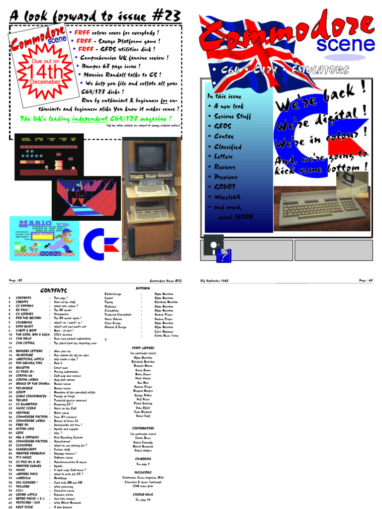 commodore-scene-issue-22 | PDF | Computing