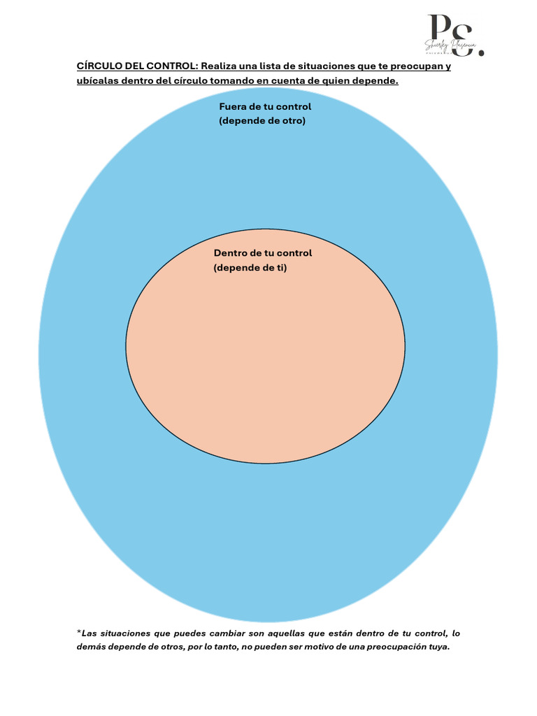 Círculo Del Control PDF | PDF