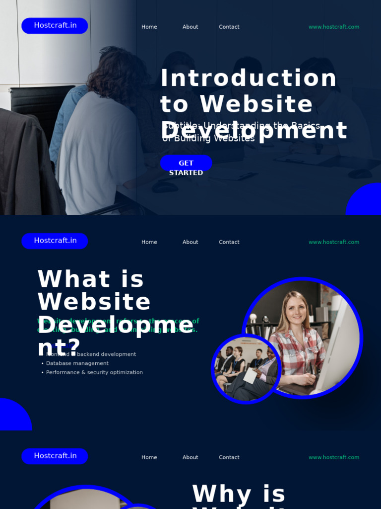 Introduction to Website Development | PDF | Websites | Web Development